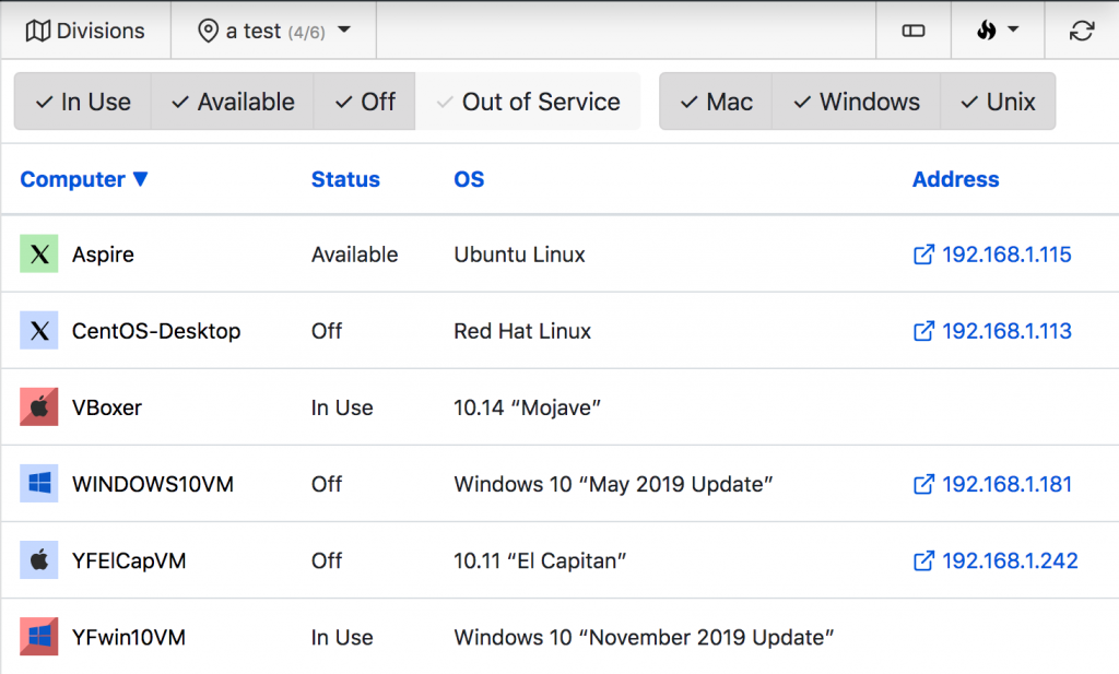Remote Desktop Connections from Map Lists - Sassafras Software
