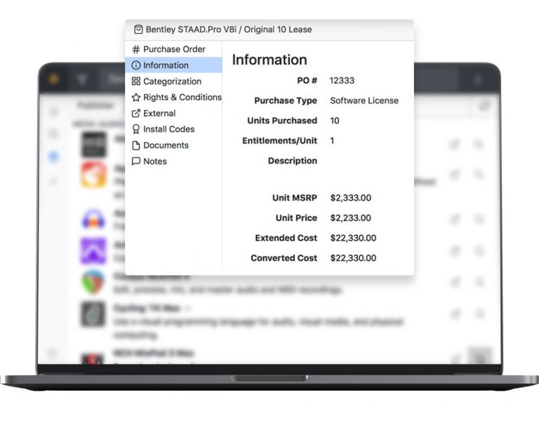 Hardware & Software Asset Management Features | Sassafras Software