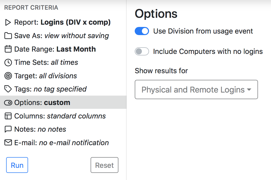 Customizing One-Click Report Templates - Sassafras Software